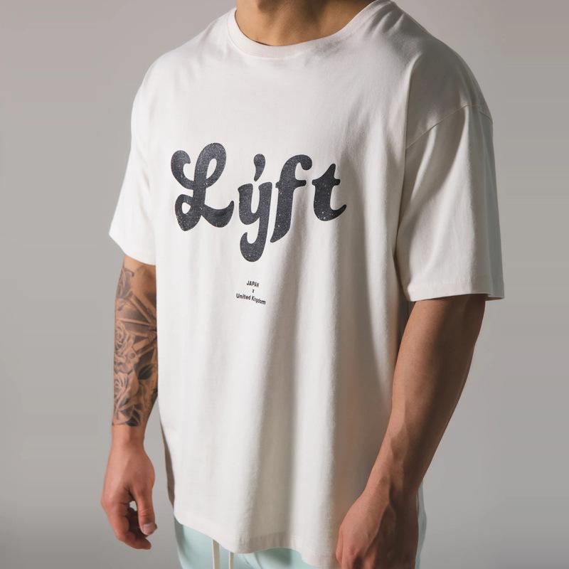 Buy Lyft Summer New Loose Shoulder Fashion Running Fitness Training ...
