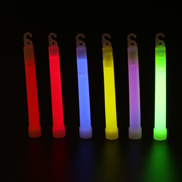 25pcs 6inch Assorted Color Glow Stick Fluorescent Light Sticks for ...