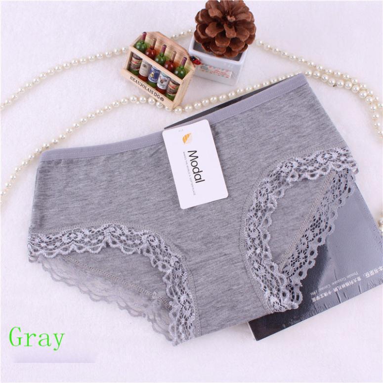 Buy Fashion Children Low Waist Lace Underwear Teenagers Modal Candy ...