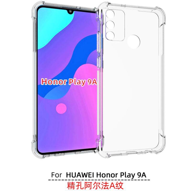 Buy USTIYA Case For Honor Play 9A Shockproof Funda Transparent TPU ...