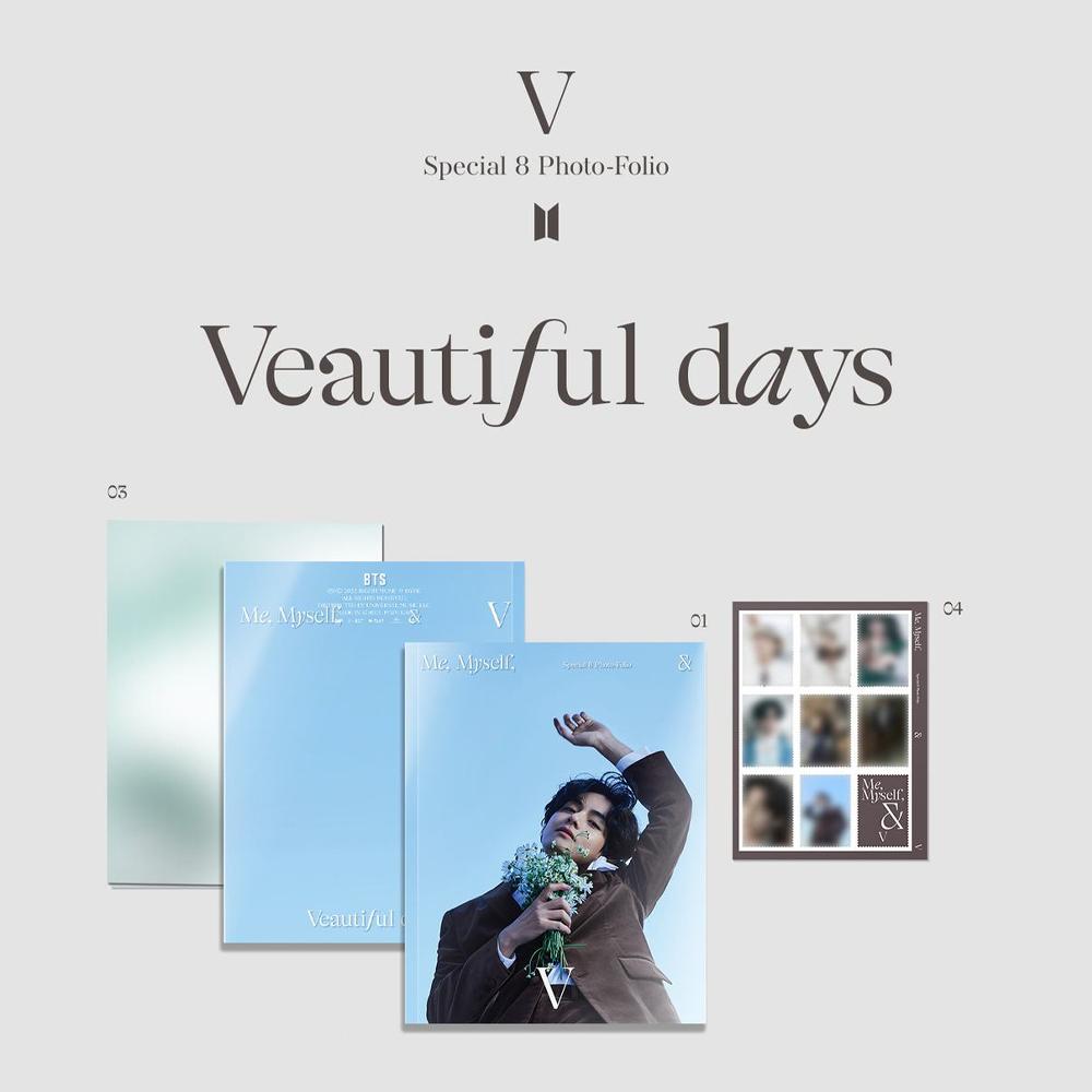 Cheap V (BTS) - Special 8 Photo-Folio Me, Myself, and V [Veautiful days] | Joom