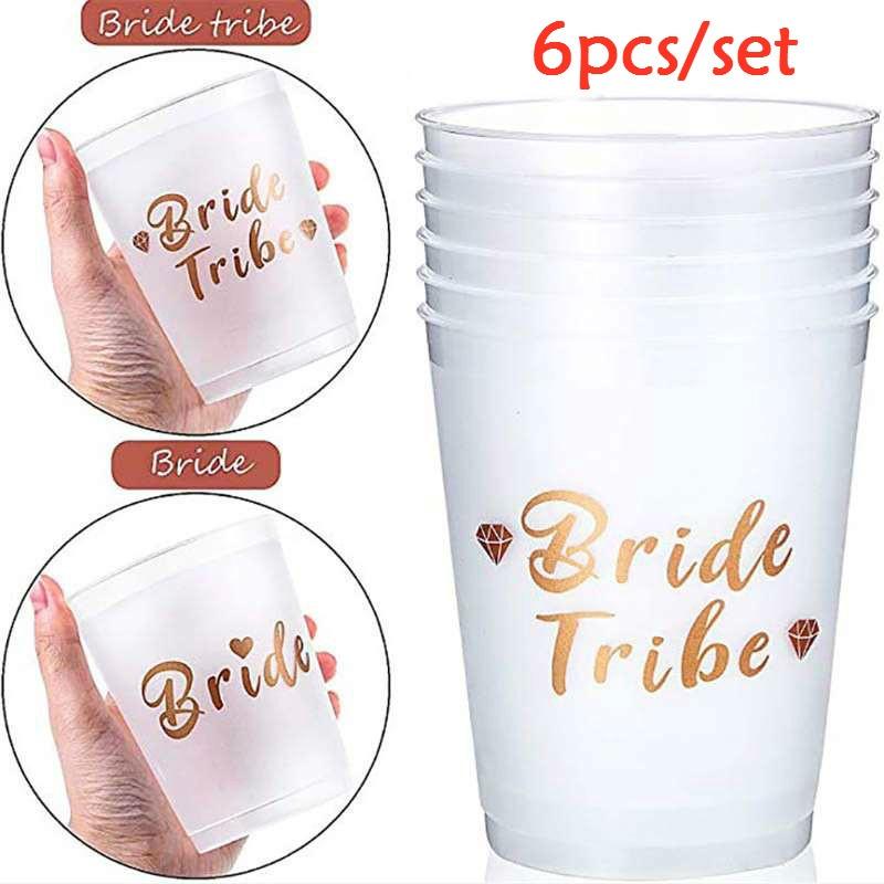 Buy Bride To Be Bride Tribe Hen Party Cups Bride Tribe Cup Bachelorette ...