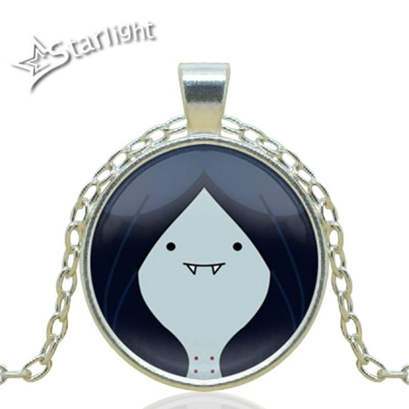 Buy 1pcs Lot Adventure Time Logo Pendant Necklace Fashion Vintage ...