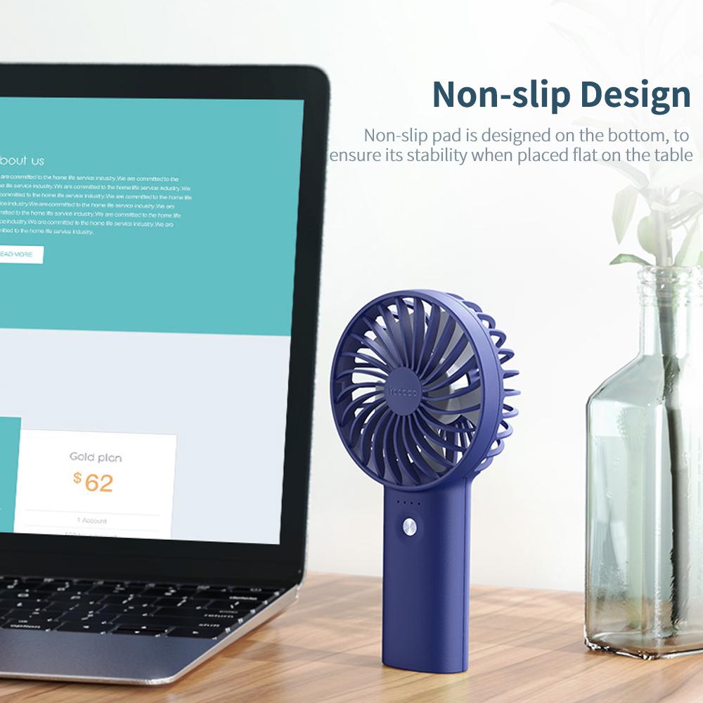 Buy Yf3 Usb Fan Rechargeable Handheld Mini Fan Desktop 3Level Small ...
