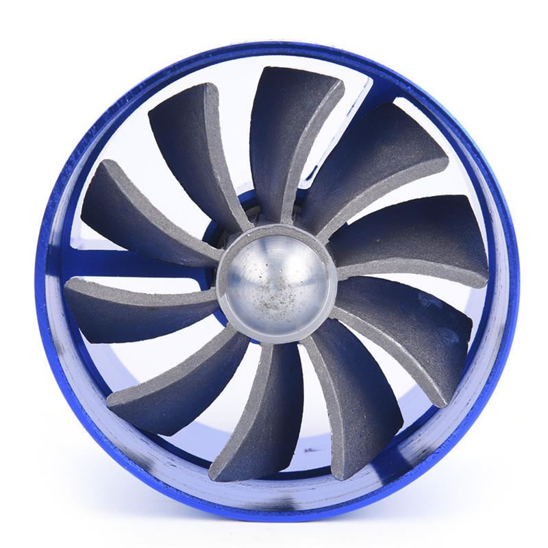 Buy Universal Tornado Turbo Single Fan Air Intake Fuel Saver Fan ...