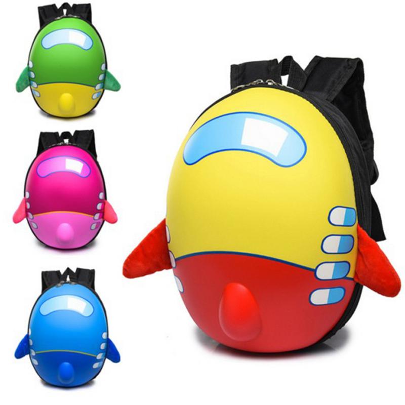 Buy Aircraft Eggshell Children's Backpack Kindergarten School Travel ...