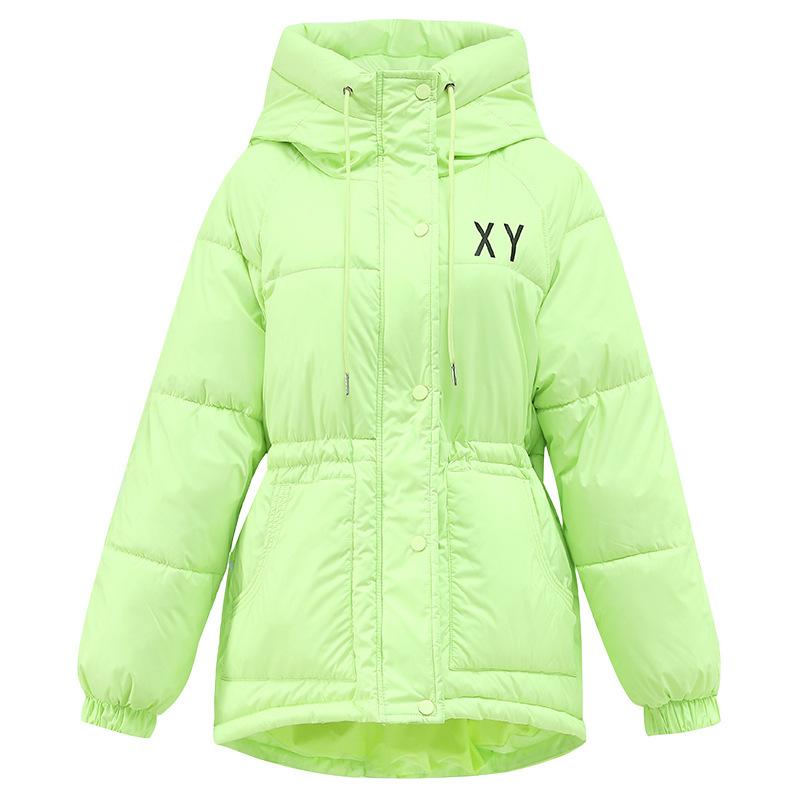 Candy-colored Down Padded Jacket Women Winter Thick Loose Padded Jacket ...