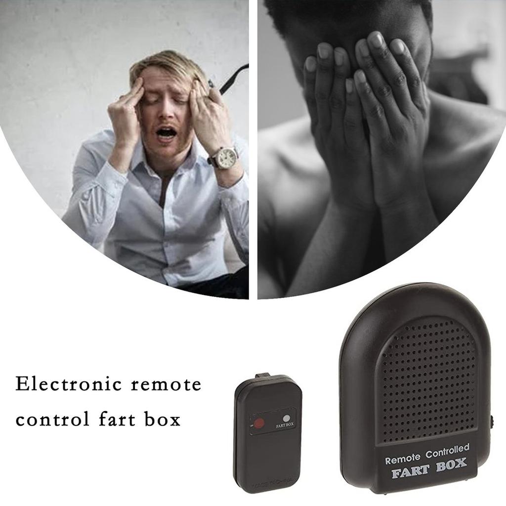 Buy SX Funny Tricky Electronic Remote Fart Box Authentic-sounding Fart ...