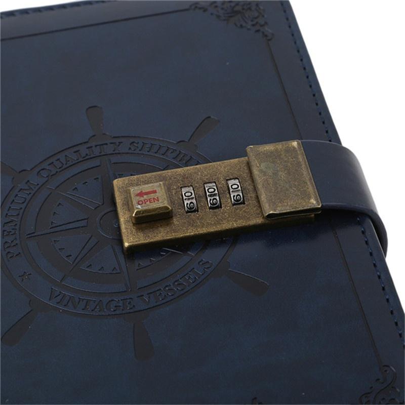 Pirate Ship With Lock Password Retro Journal Student Notebook ...