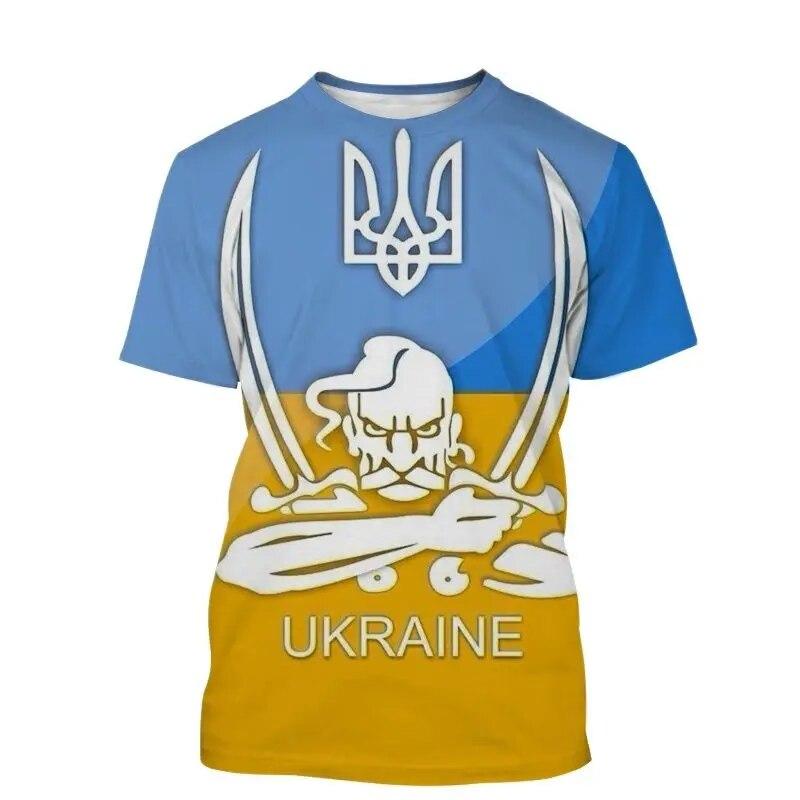 Чоловіча футболка з графічним гербом України. Модні жіночі топи з ...