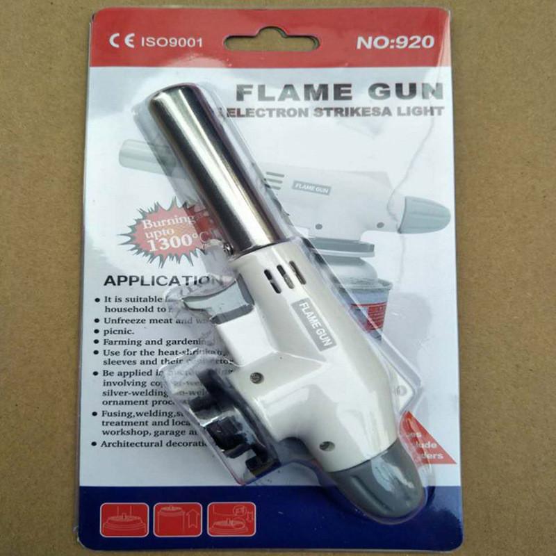 Buy Portable Flame Gun Bbq Heating Ignition Butane Camping Welding Gas ...