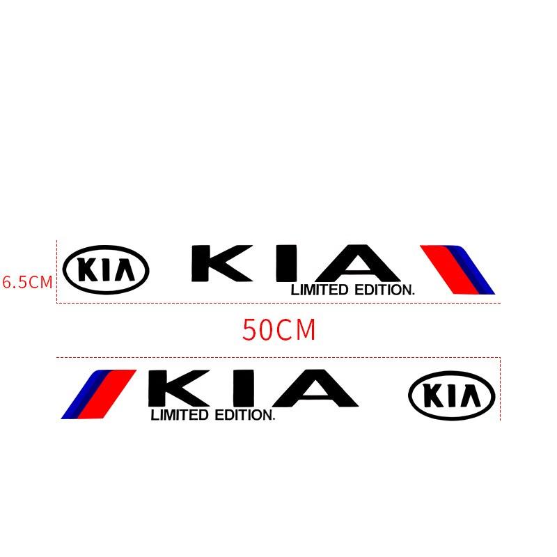 Buy 2 Pcs Car Door Stickers Side Sticker Car Body Stripe Sticker for ...