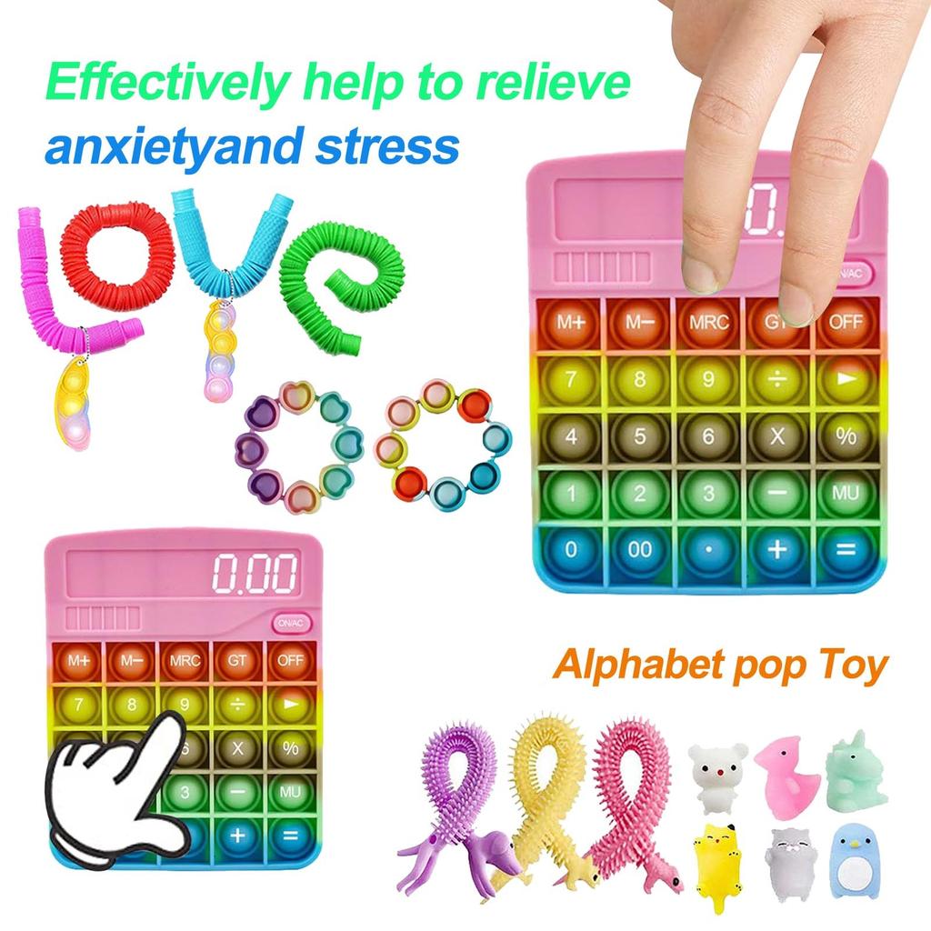 Buy Children's Adult Decompression Toy Set Gift Silicone Toy ...