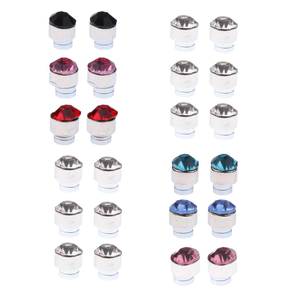 12 Pairs Mixed Color Magnets Earrings No Piercing Ear Stud 3-7mm uygun ...