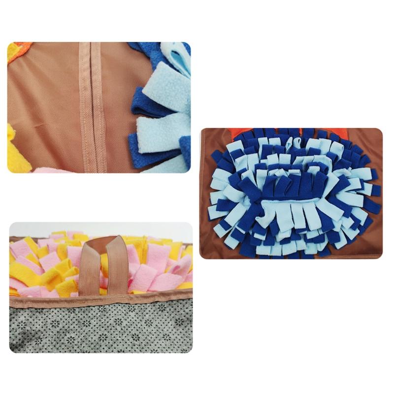 Pet Dog Snuffle Mat Nose Smell Training Blanket Sniffing Pad Slow ...