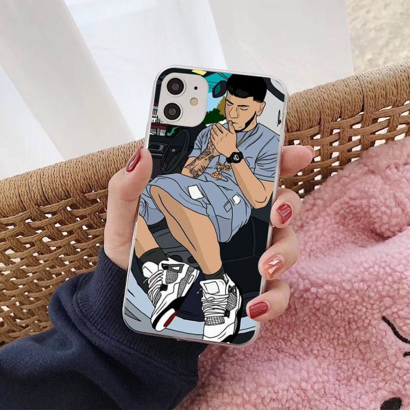 Rapper Anuel AA Real Hasta La Muerte Phone Case for iphone 13 8 7 6S ...