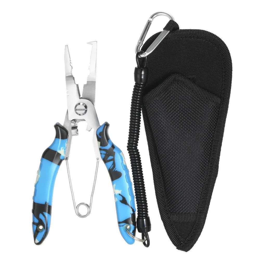 Buy Aluminum Fishing Pliers Multifunctional Fishing Scissors Line ...
