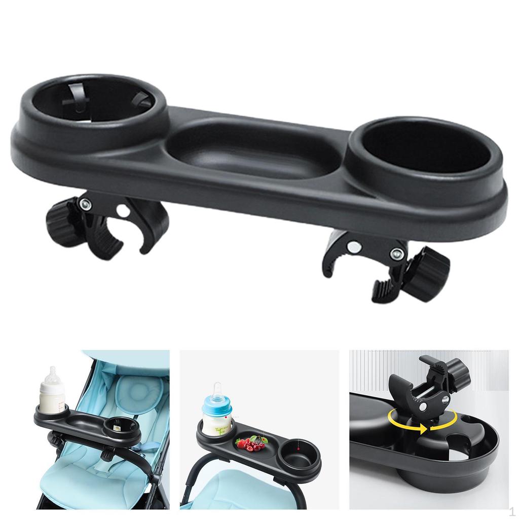Cheap Universal Stroller Tray Snack with Cup Feeding Bottle Holder ...