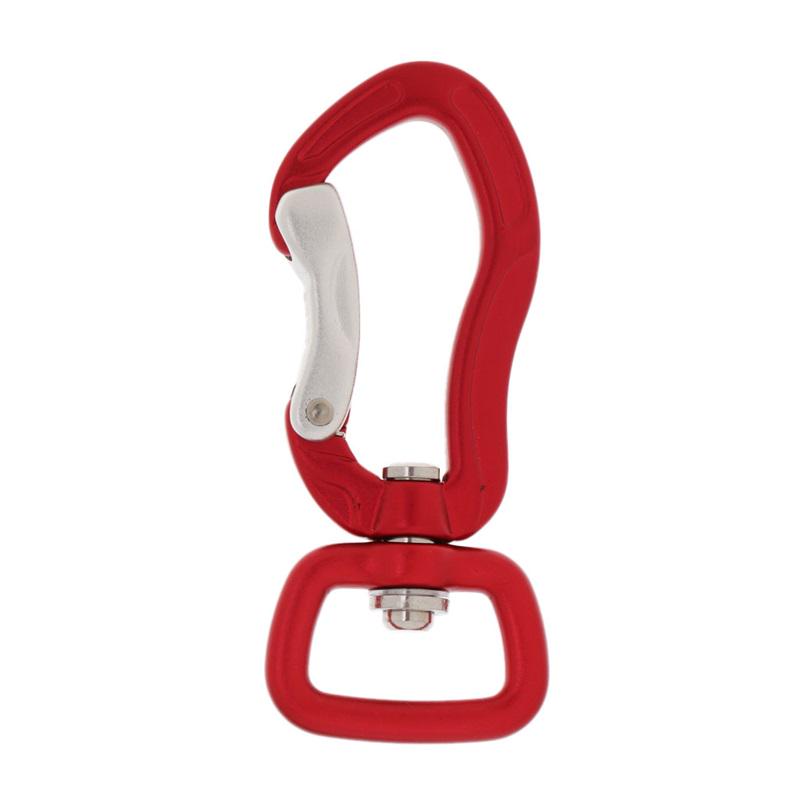 400KG Swivel Snap Carabiner Hanging Connect Hook for Rock Climbing ...