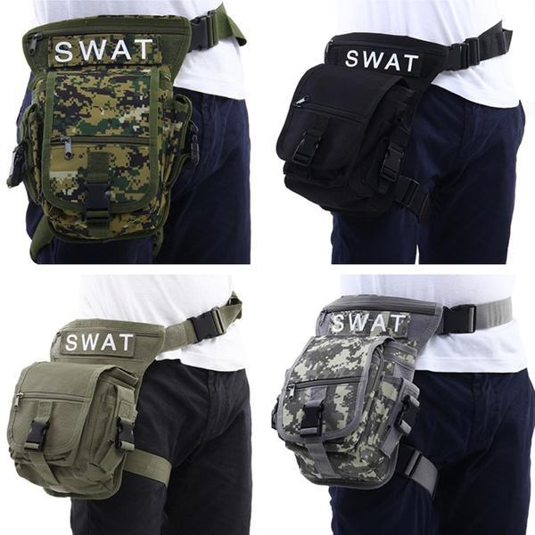 Buy Outdoor Tactical Military Leg Pack Waist Bag Man Pouch Camping ...