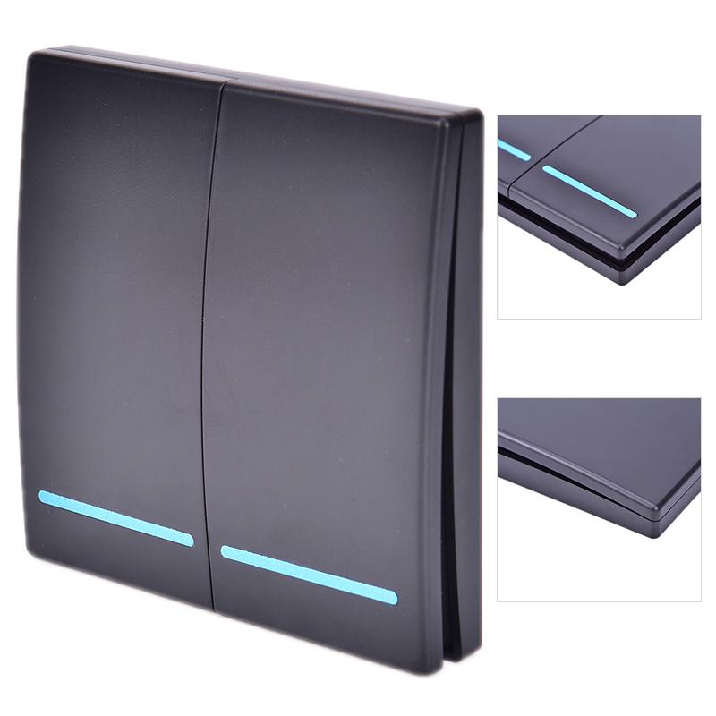 433Mhz Smart Push Wireless Switch Light RF Remote Control Receiver ...