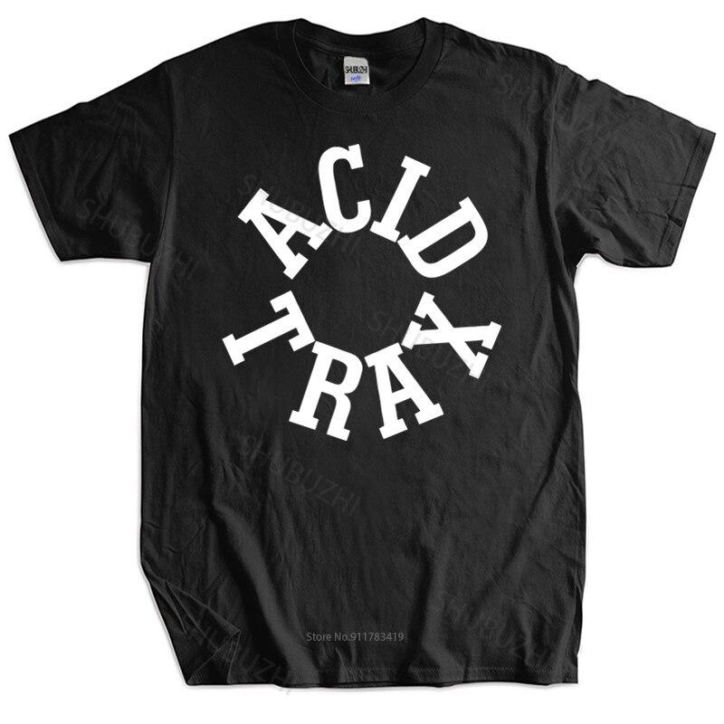 Buy Mens Summer Cotton Tshirt Loose Tops Acid Trax T Shirt Phuture ...