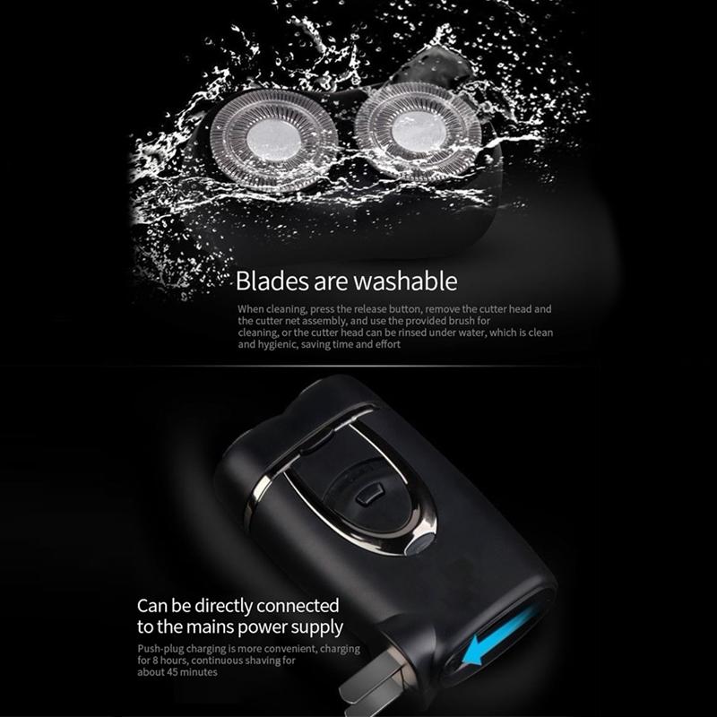 Cheap FS711 Men'S Double Head Shaver Double Floating Razor Independent ...