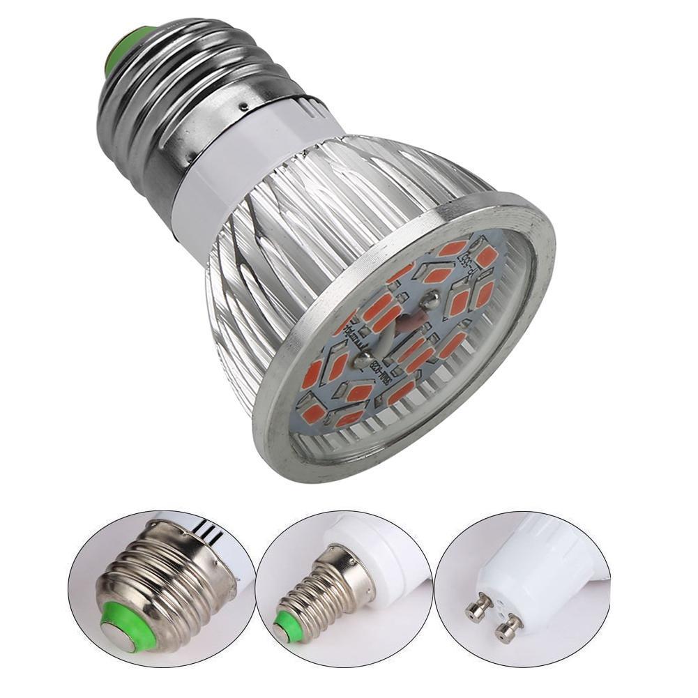 18LED Grow Light E27/E14/GU10 Light Bulb for Plant Hydroponic Full ...