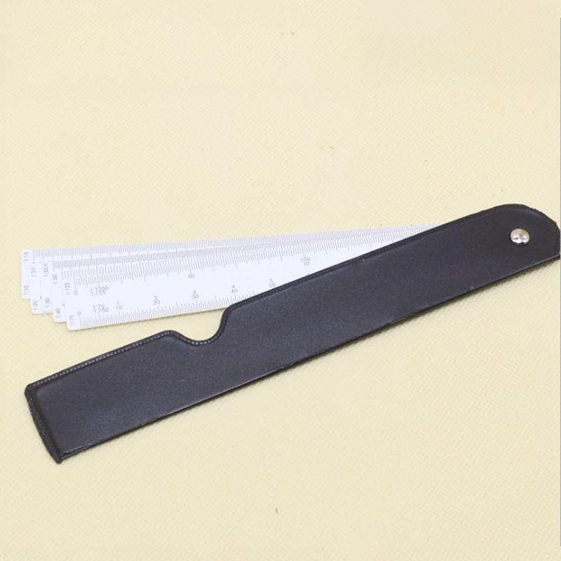 Buy Pdtoweb Multifunctional Foldable Fan Scale Ruler Drawing Measuring ...