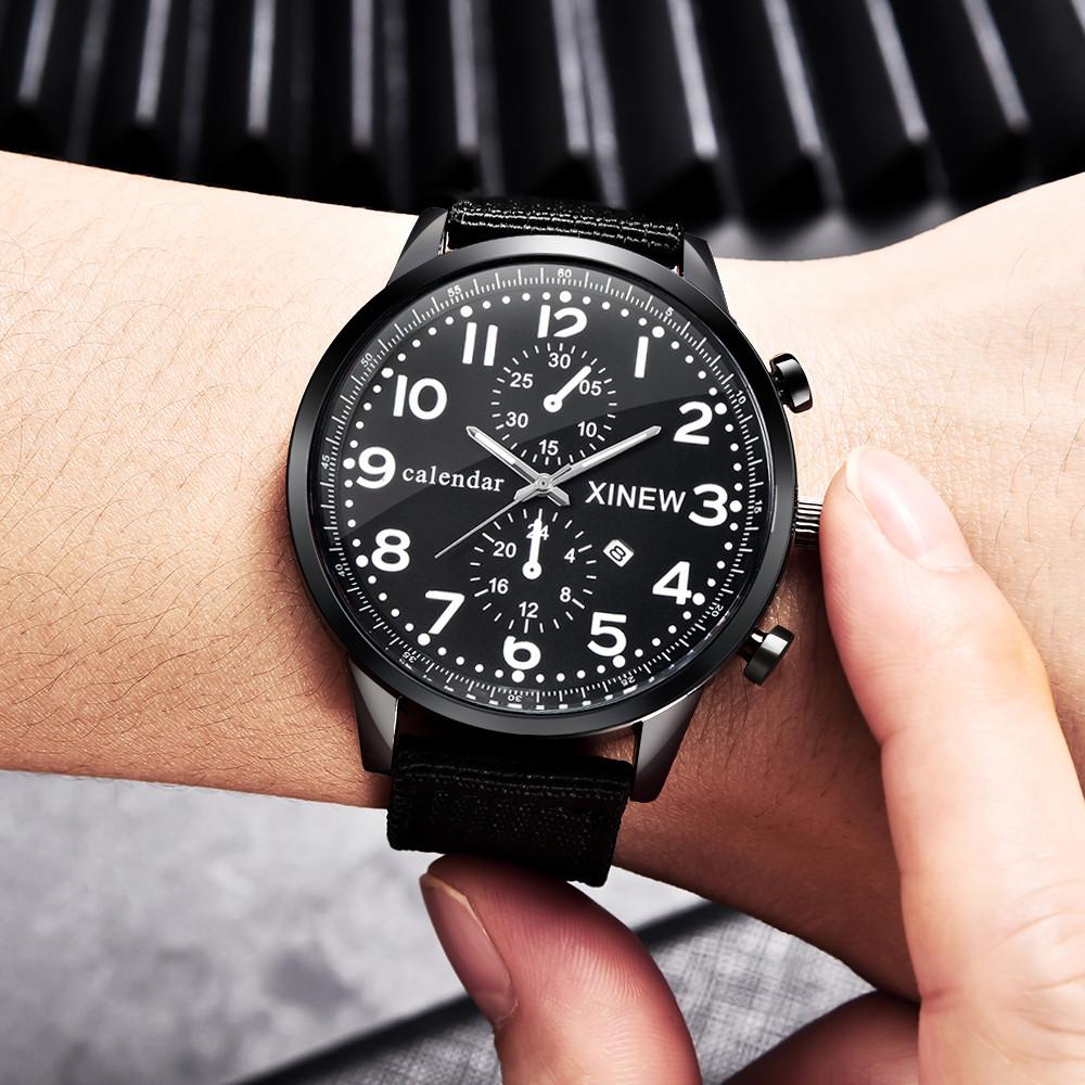 Buy Men's Fashion Sports Quartz Watches Luxury Male Quartz Wrist at ...