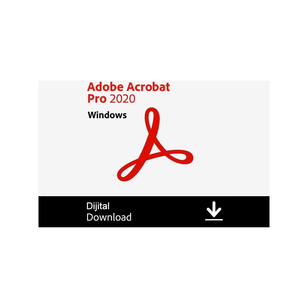 Acrobat Pro DC 2020 Digital Downloadable License uygun fiyatlı satın ...