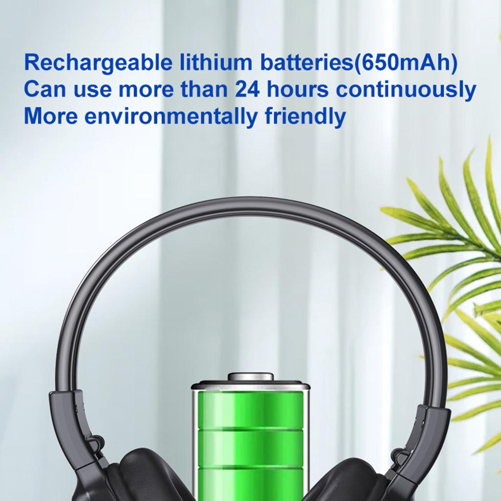 Kjøp Portable Personal FM Radio Rechargeable Headphone Ear Muffs ...