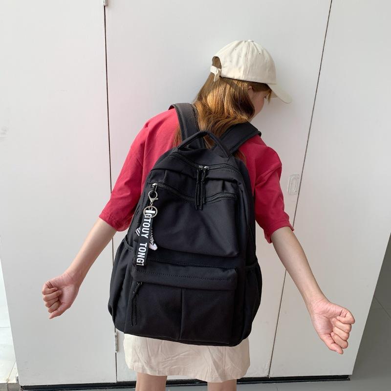 Buy Backpack Fashion Student Backpack Simple Women's Backpack at ...