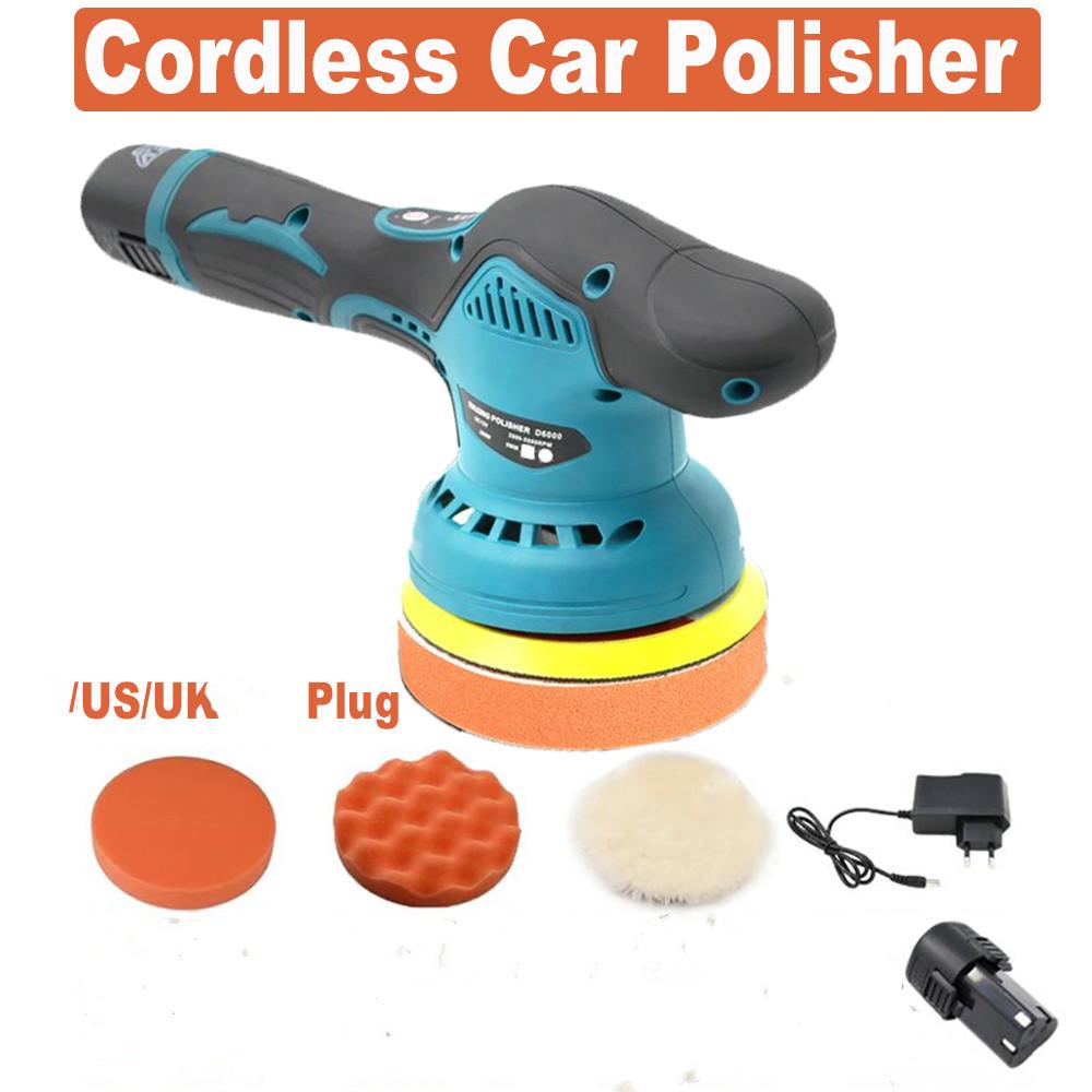 Buy 12V Cordless Car Polisher Lithium Electric Polishing Waxing Machine ...