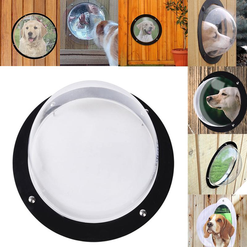 Buy 1PC Outside Round Transparent Peek Window Pet Porthole Landscape ...