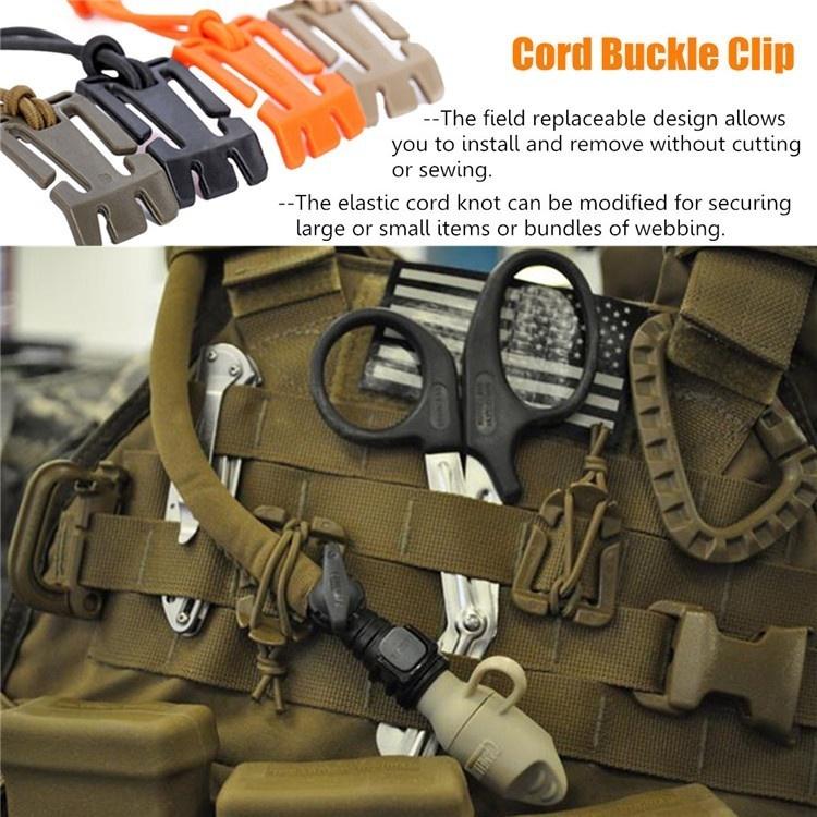Buy Nylon Tactical Dominator MOLLE Webbing Elastic Cord Cable Storage ...
