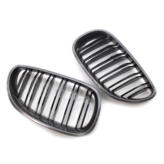 2Pcs Car Grille 51712155446 51712155447 51137065701 BMW 5 uygun fiyatlı ...