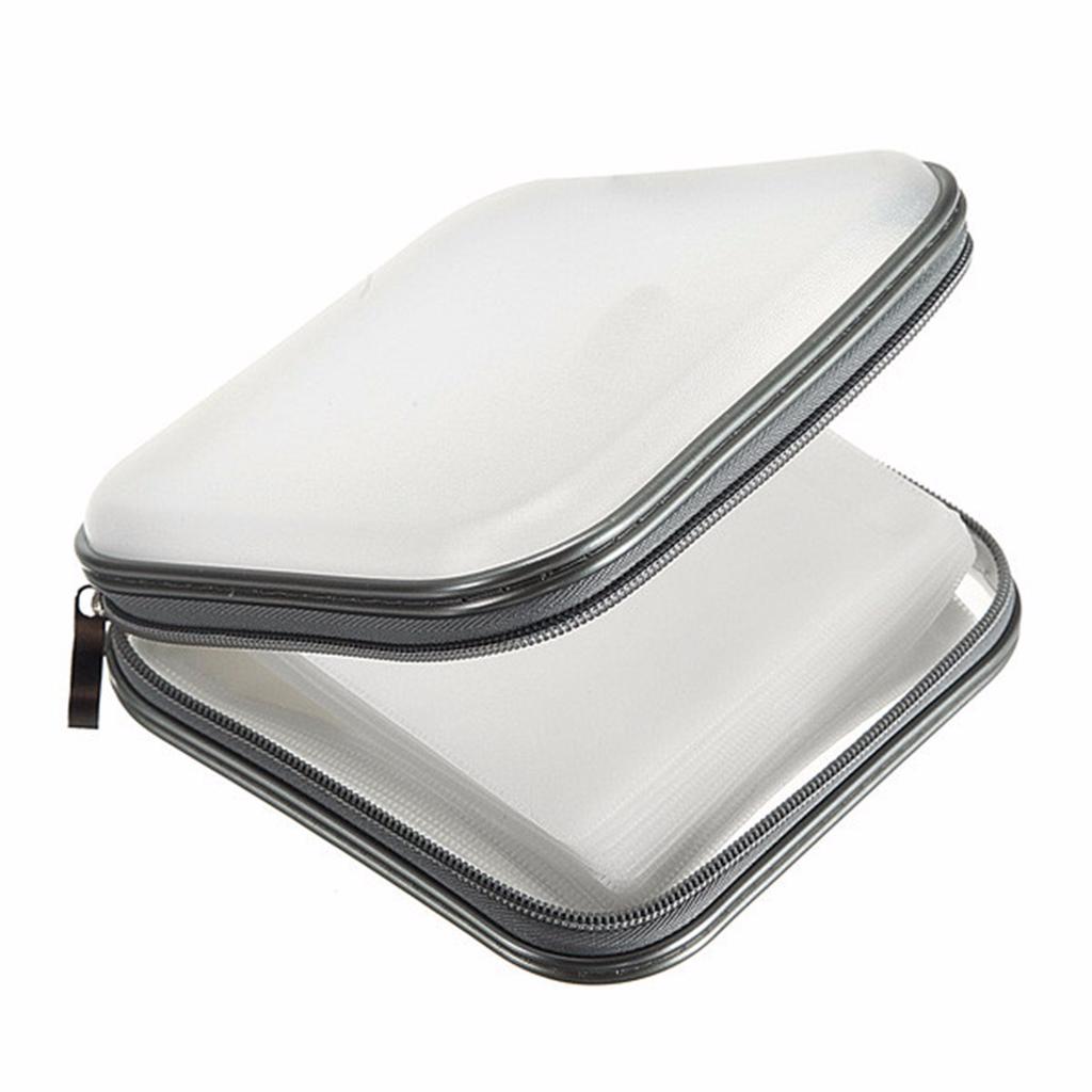 Buy CD DVD Storage Case Box Organizer Disc Double-side Hard Wallet ...