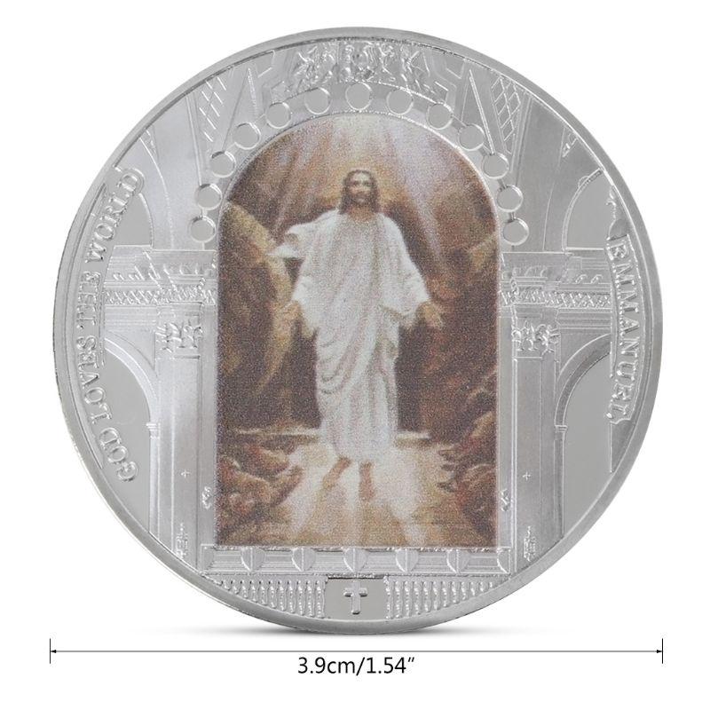 Buy Jesus Christ religion Commemorative Coin Collection Gift Souvenir ...