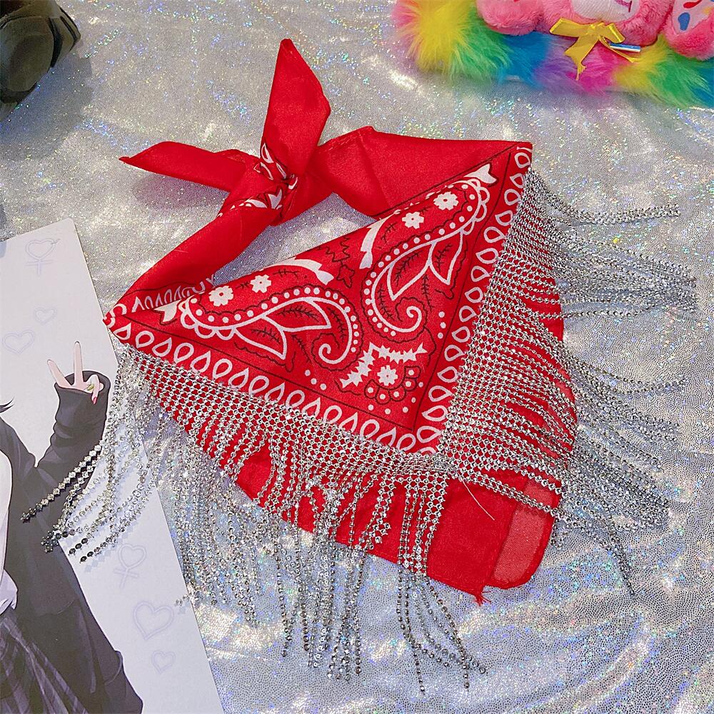 Cheap Ins Tassel Chain Cashew Flower Hip Hop Y2k Guaranteed Girls Men ...