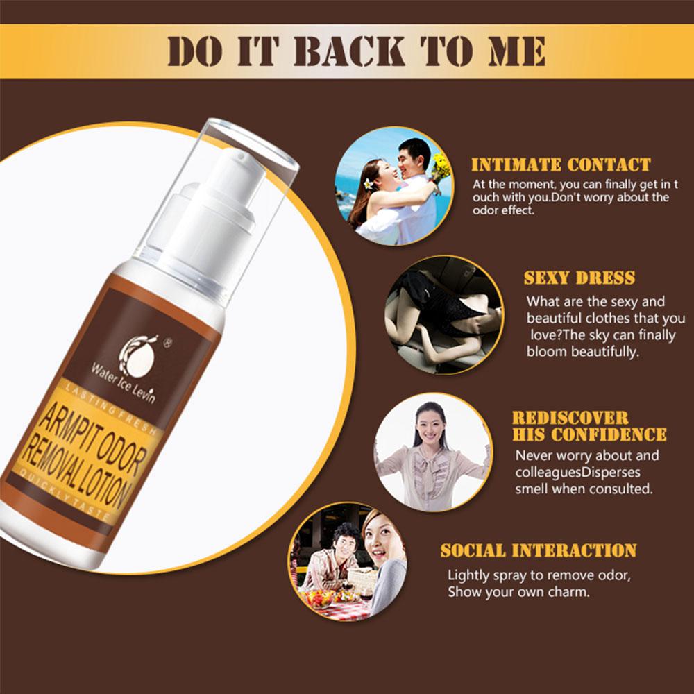 Buy Deodorant Armpit Lotion Remove Underarm Hircismus Body Care Odor ...