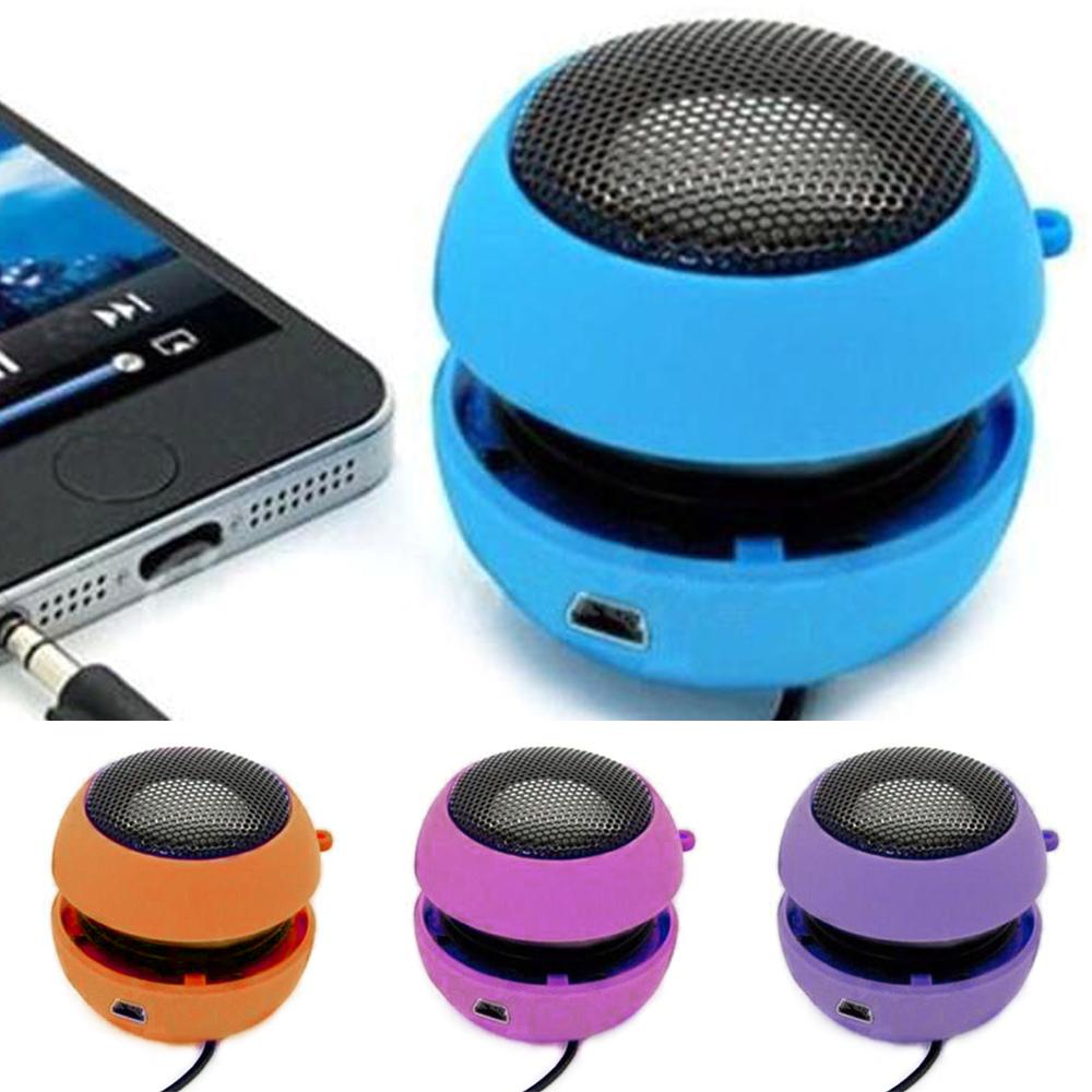 Mini Portable Rechargeable Audio Player Aux Speaker Wired 3.5mm ...