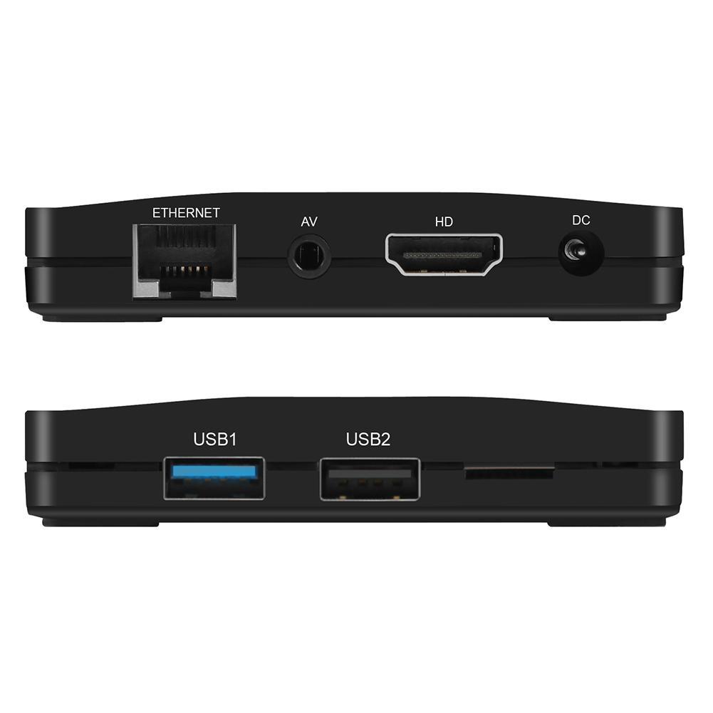 X99 mini TV Box 4GB+64GB Android 9.0 Quad Core 2.4G/5G WiFi 6K Set Top ...