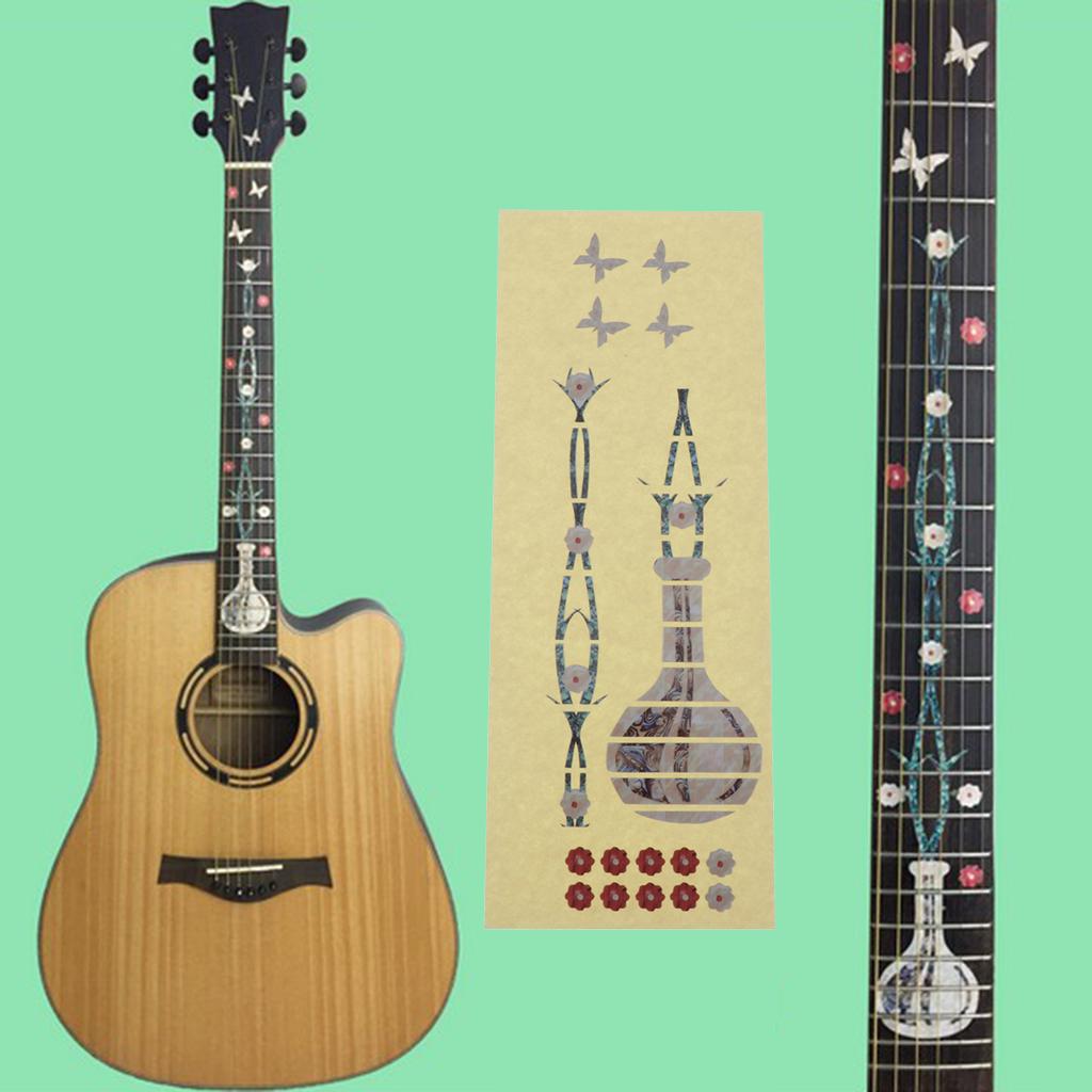 Ukulele Fretboard Note Decals Fingerboard Map Label Sticker Vase uygun ...