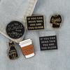 Buy Introvert Loner Loser Club Enamel Pins Autism Badges Clothes Lapel ...