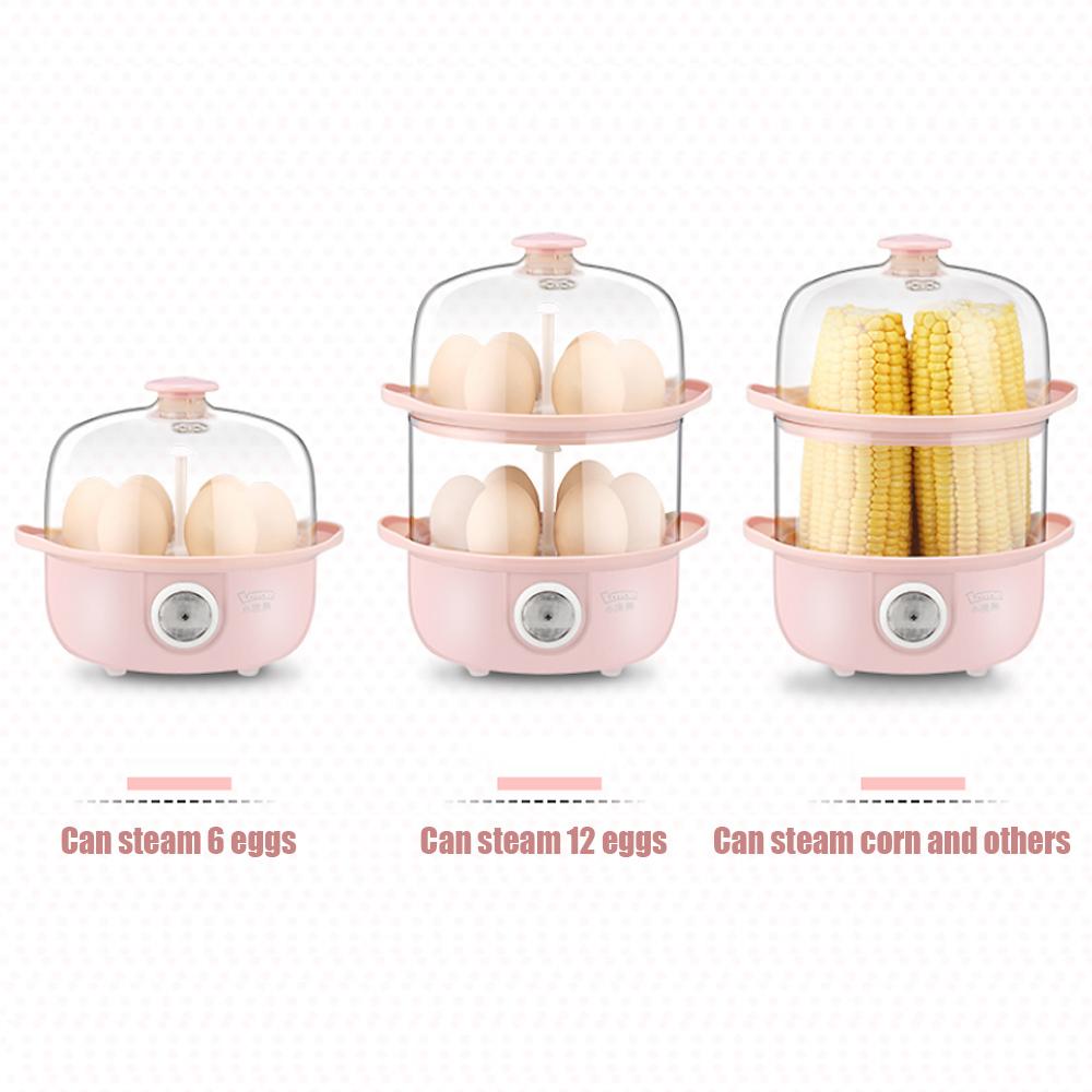 Buy LOTOR Electric Egg Steamer Double Steaming Pot MultiFunction Fast ...