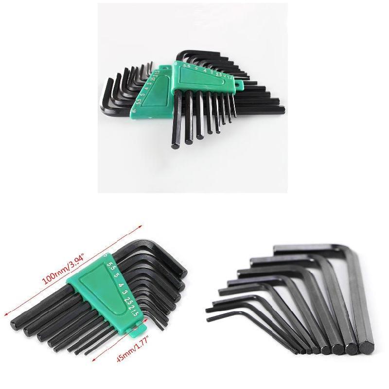Buy Hexagons Hex Pcs Allen Repair Cycling 8 1.5mm-6mm Tool Set Wrench ...