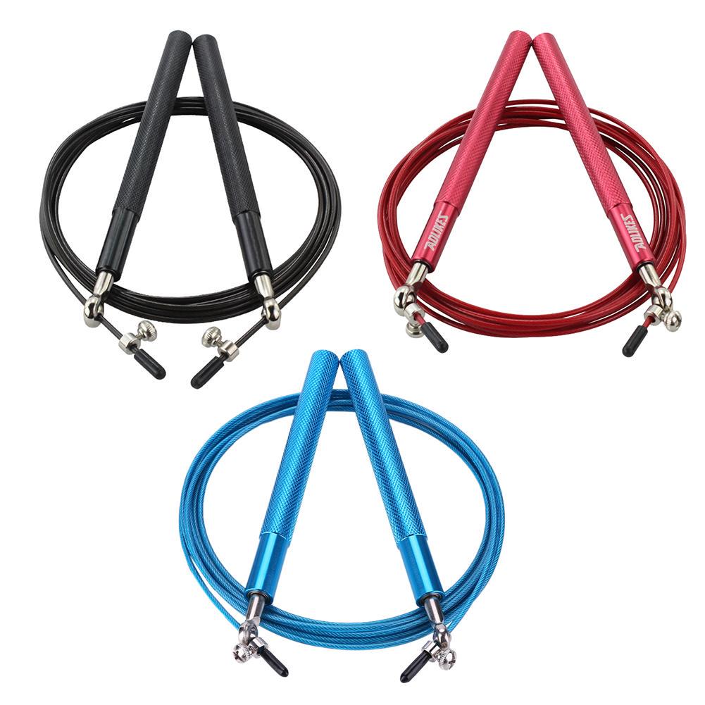 Buy 3m/10ft Adjustable Skip Rope Steel Wire Fitness Exercise Skipping ...