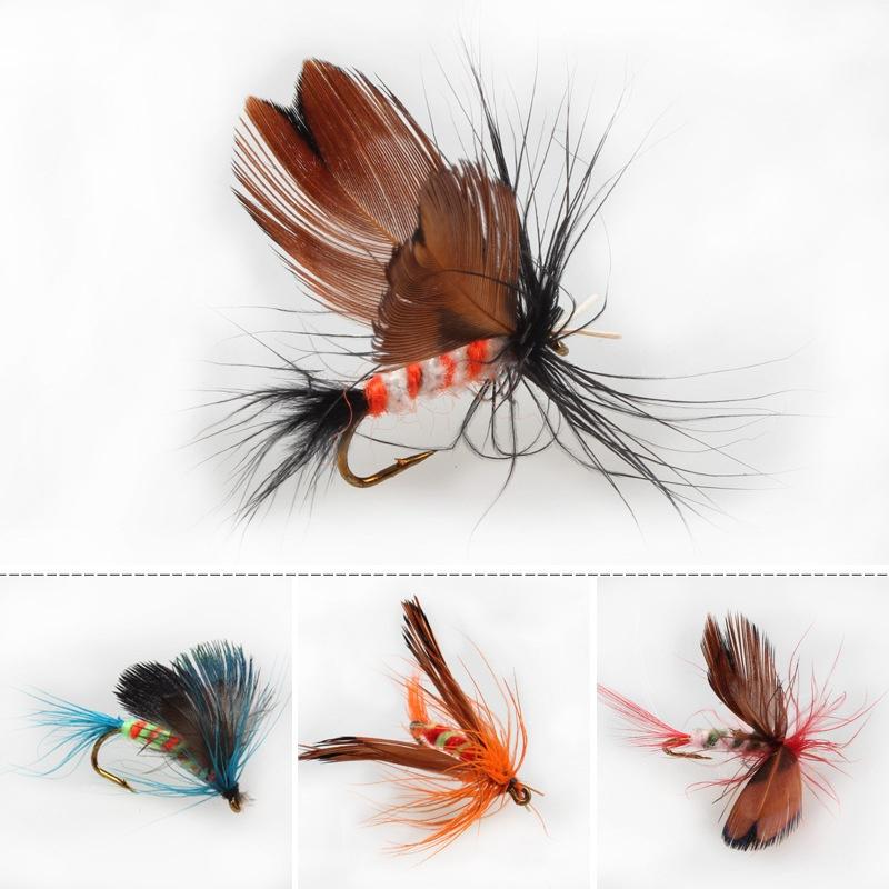 Buy 12Pcs Realistic Nymph Scud Fly for Trout Fishing Artificial Insect ...