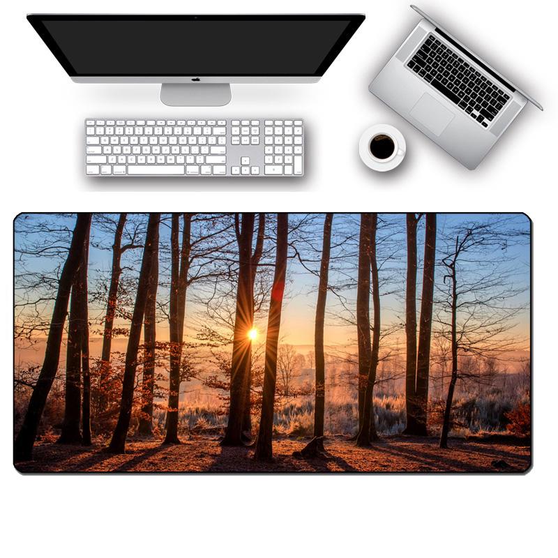 Buy Simple Design Anti-slip Laptop Computer Gaming Big Mouse Pad Rubber ...